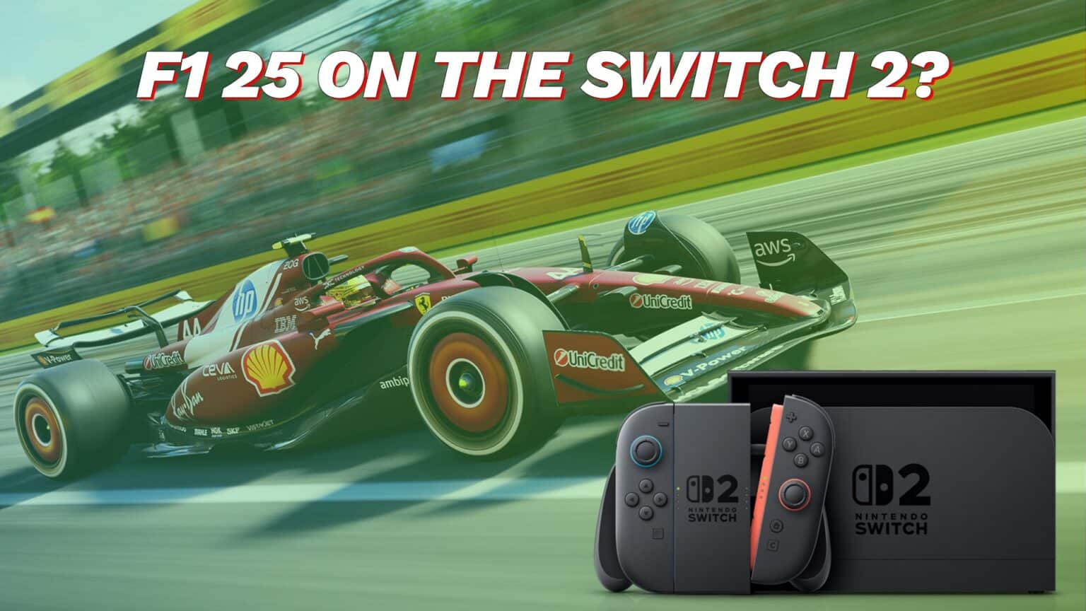 Are EA and Codemasters bringing F1 25 to the Nintendo Switch 2? - BRAKE ...
